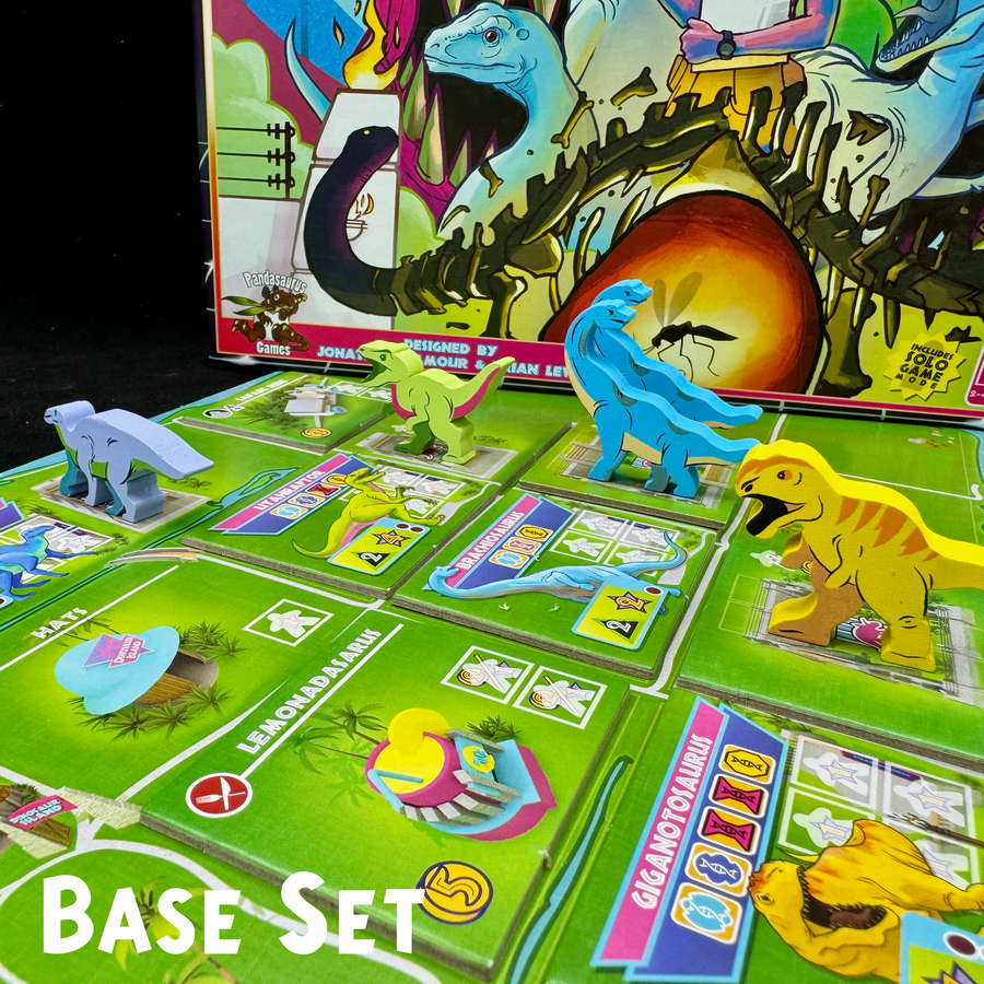Dinosaur Island: Wooden Dinosaur Upgrade Set (Meeple Source ...