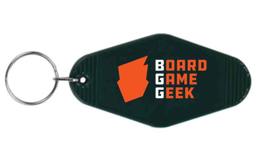BoardGameGeek Vintage Motel Keychain – BoardGameGeek Store