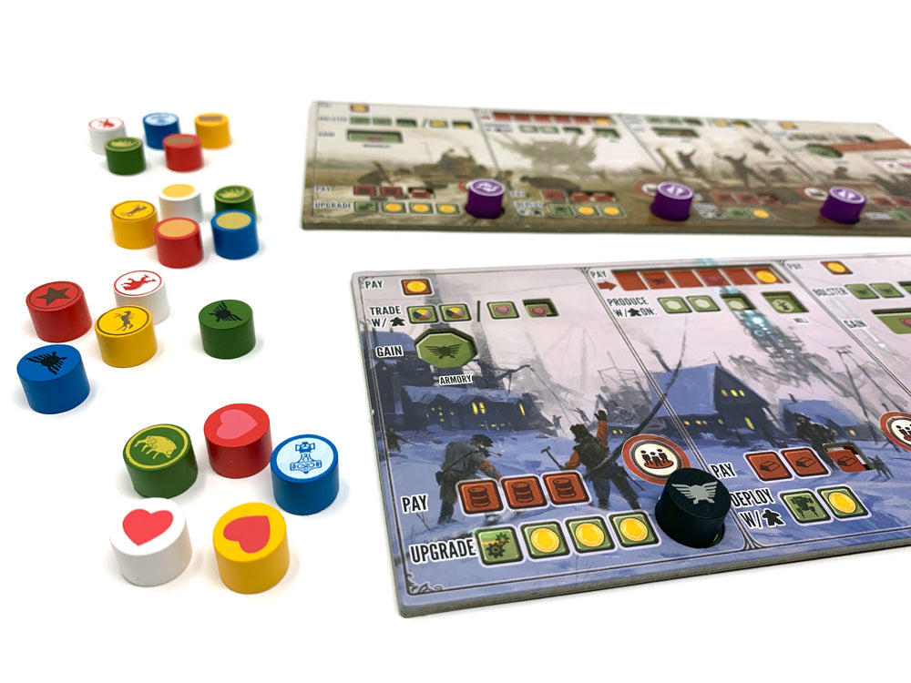 Scythe: Enlist Tokens (Meeple Source) – BoardGameGeek Store